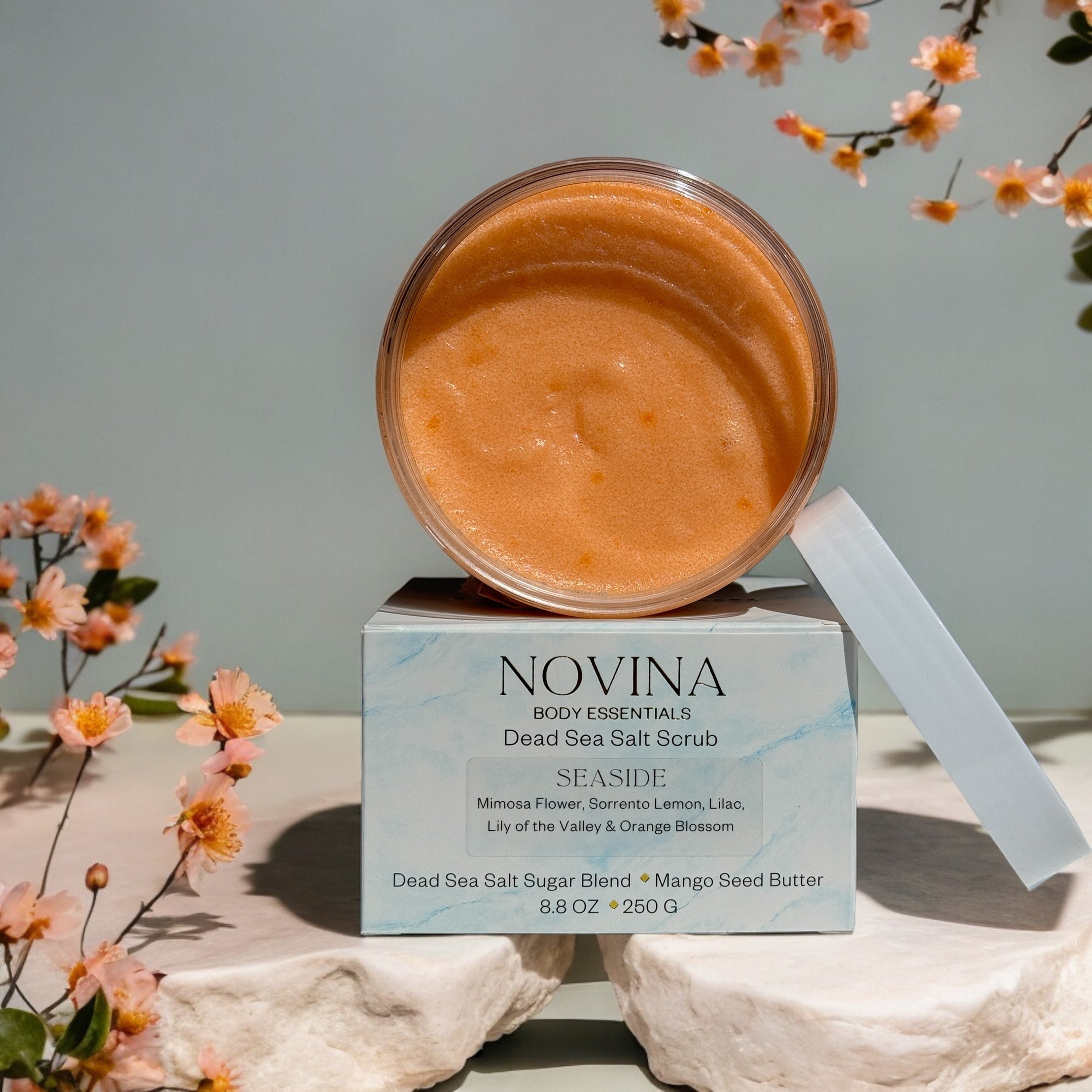 Dead Sea Salt Scrubs – Novina Body Essentials